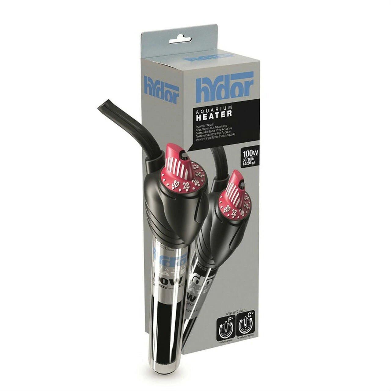 Hydor 100W Water Heater | Gro-Rite