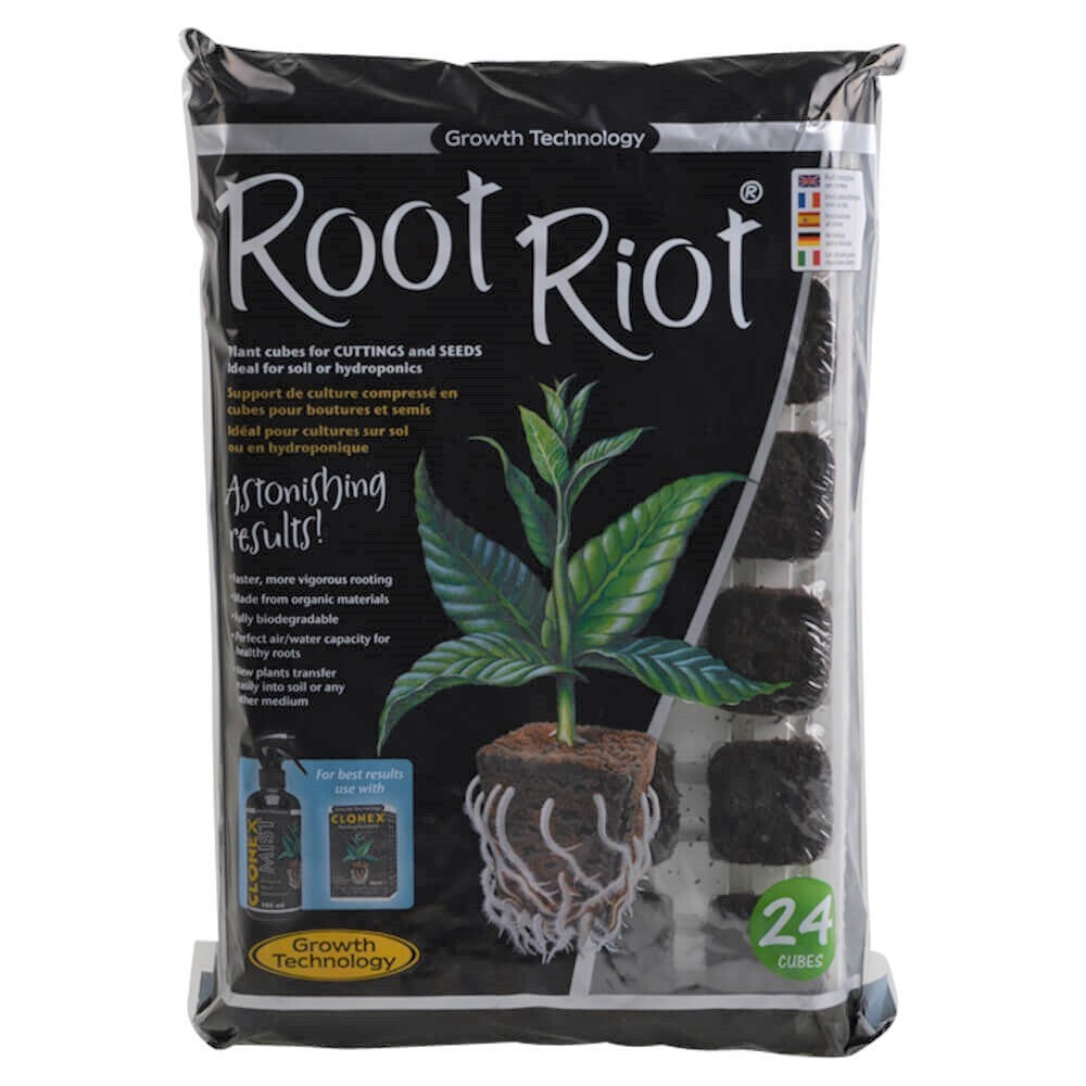 Root Riot 24 Cube Tray | Gro-Rite